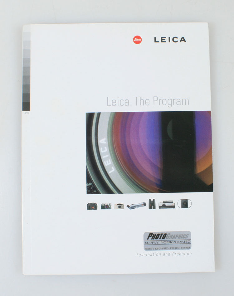 LEICA THE PROGRAM, COMPLETE SYSTEM GUIDE/CATALOG BOOK – Bernie's Photo