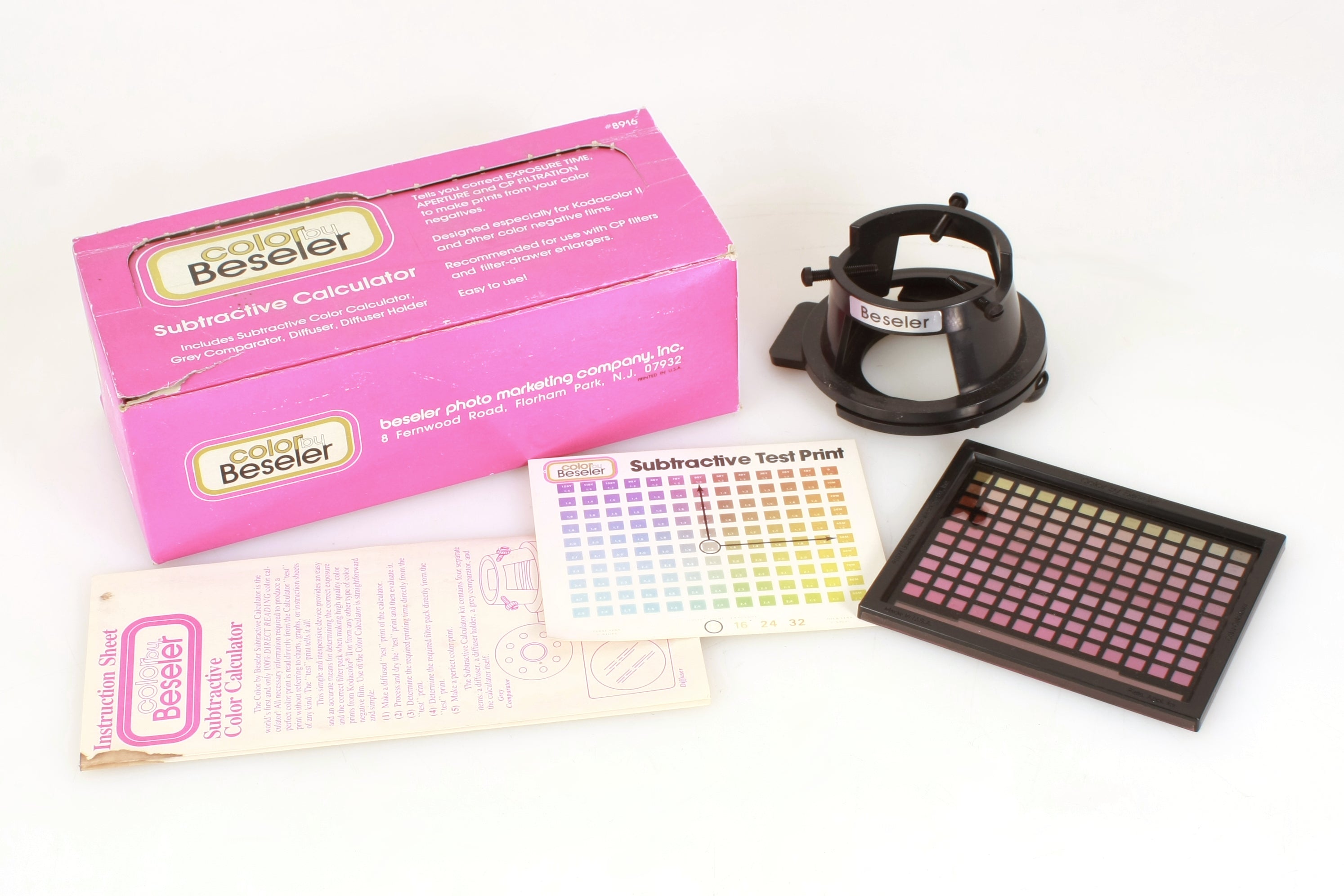 Vintage Color by Beseler Subtractive Calculator – Bernie's Photo