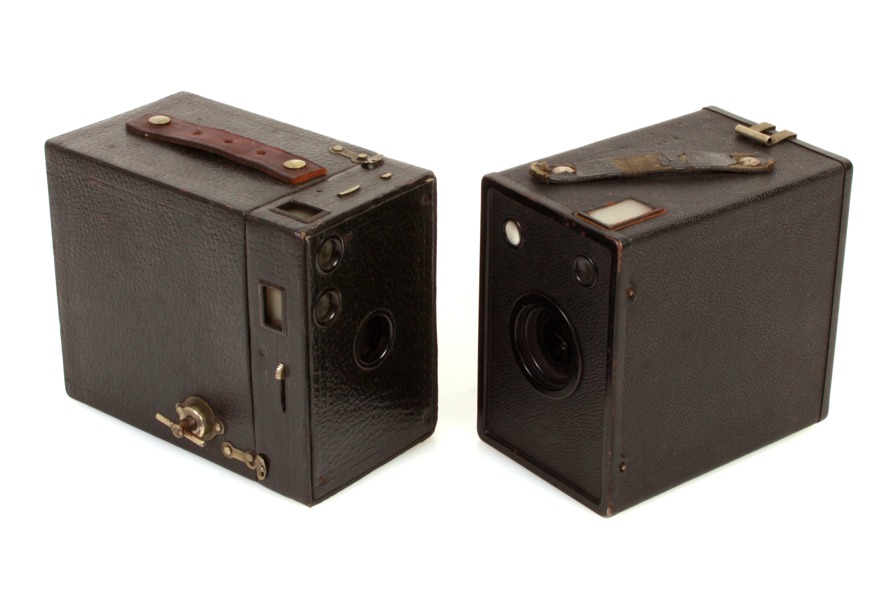 Antique Box Cameras Pair (2) – Bernie's Photo
