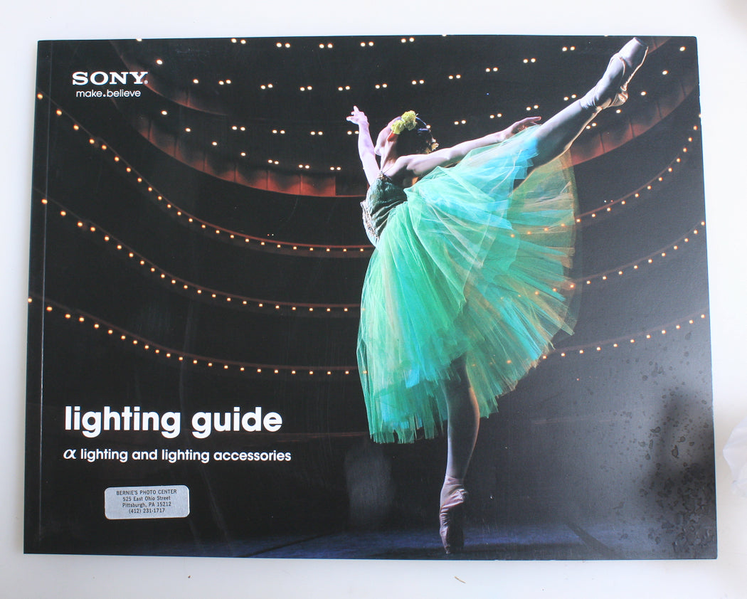 SONY LIGHTING GUIDE FOR A SERIES – Bernie's Photo