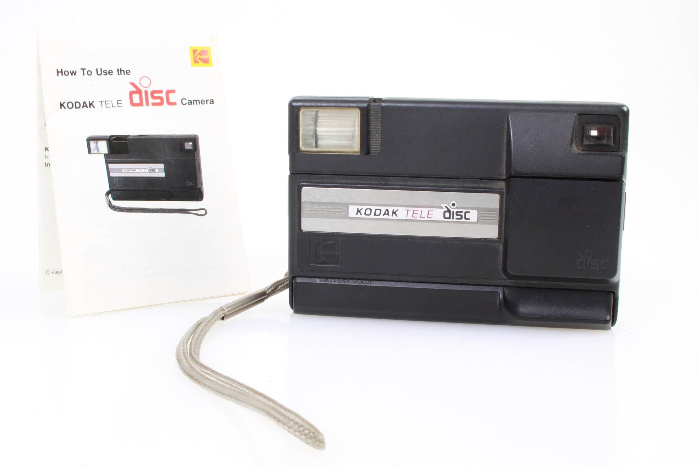 Kodak TELE Disc Camera With Manual – Bernie's Photo
